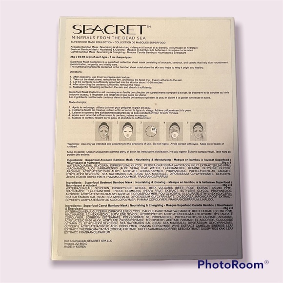 seacret | Skincare | Seacret Superfood Mask Collection | Poshmark
